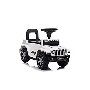 Best Ride On Cars Jeep Rubicon Push Car, White
