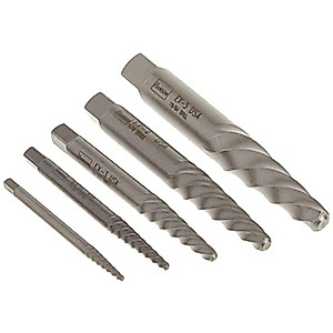 IRWIN Screw Extractor for Spiral Screws, 5-Piece (53535)