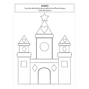 Pen Control Tracing Workbook for Kids: Learn to write patterns, lines, shapes to practice pencil control