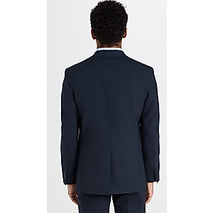 Theory Men's Chambers Stretch Wool Blazer, Navy, Blue, XL