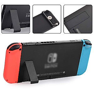 Kickstand Back Shell Holder Back Bracket for Nintendo Switch Console, Switch Replacement Kickstand Repair Kit with Screwdriver