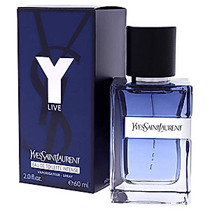 Yves Saint Laurent Y Live Eau De Toilette Intense Spray, Fragrance for Men, 2 Fl Oz