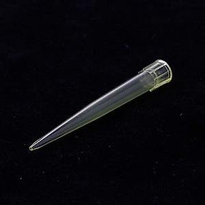 BESSTUUP 1000 Pcs 100ul Universal Liquid Pipette Tip Pipettor Tips Transfer Pipettes Lab