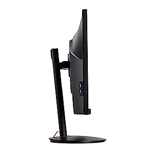 Acer Nitro XV282K KVbmiipruzx 28" UHD (3840 x 2160) Agile-Splendor IPS Gaming Monitor | AMD FreeSync Premium | 144Hz | 1ms | TUV/Eyesafe | 1 Display Port 1.2, 2 HDMI 2.1 & 4 USB Ports,Black