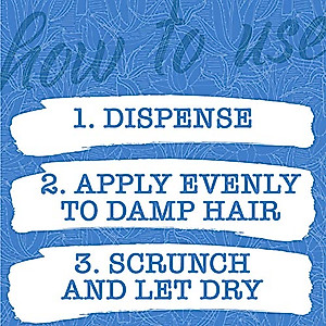 Maui Moisture Flexible Hold + Coconut Milk Curl Foam Mousse, for Curly Hair Styling, No Drying Alcohols, Parabens or Silicone, 8.5oz