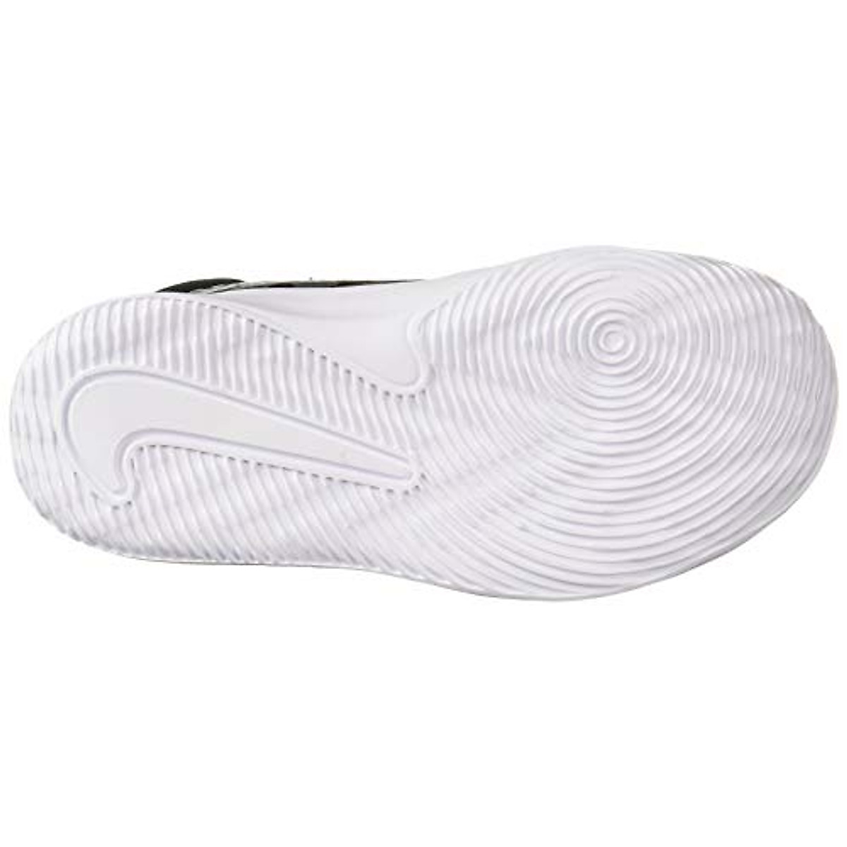 Nike Baby Team Hustle D 9 (TD) Sneaker, Black/Metallic Silver-Wolf Grey, 7C Regular US Toddler