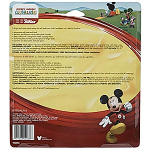 The First Years Disney Mickey Mouse Dinnerware Set - Toddler Plates and Toddler Utensils- 4 Count
