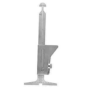 Fillet Weld Gauge, More Precise Hi Lo Welding Gauge, Professional Portable Easy to Use Durable for Welding Welders