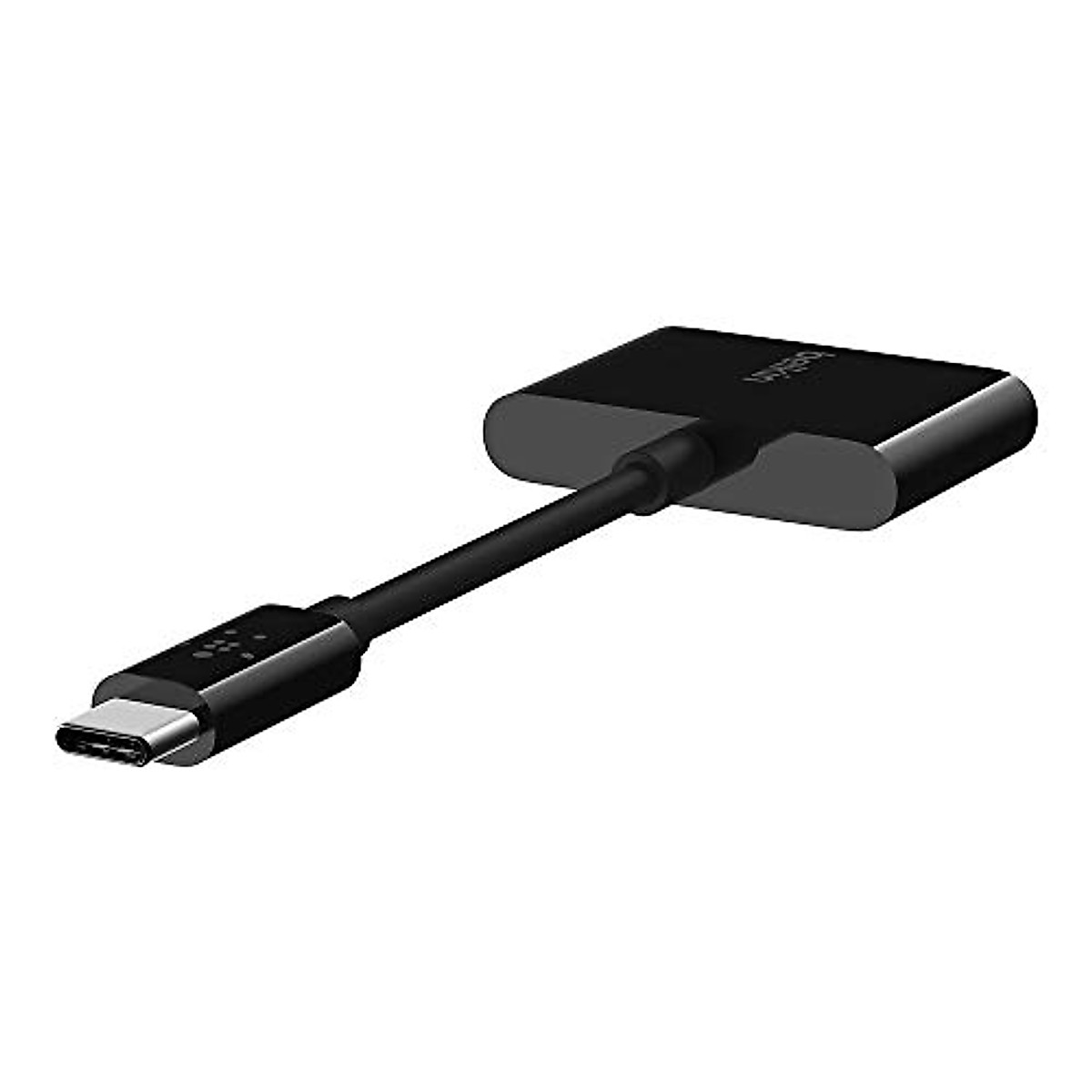 Belkin RockStar 3.5mm Audio + USB-C Charge Adapter (USB-C Audio Adapter for Note10, Pixel 3, Pixel 3XL, Ipad Pro and More)