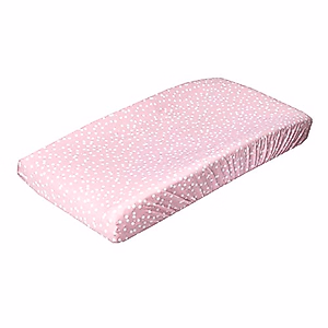 Premium Knit Diaper Changing Pad Cover"Lucy" by Copper Pearl