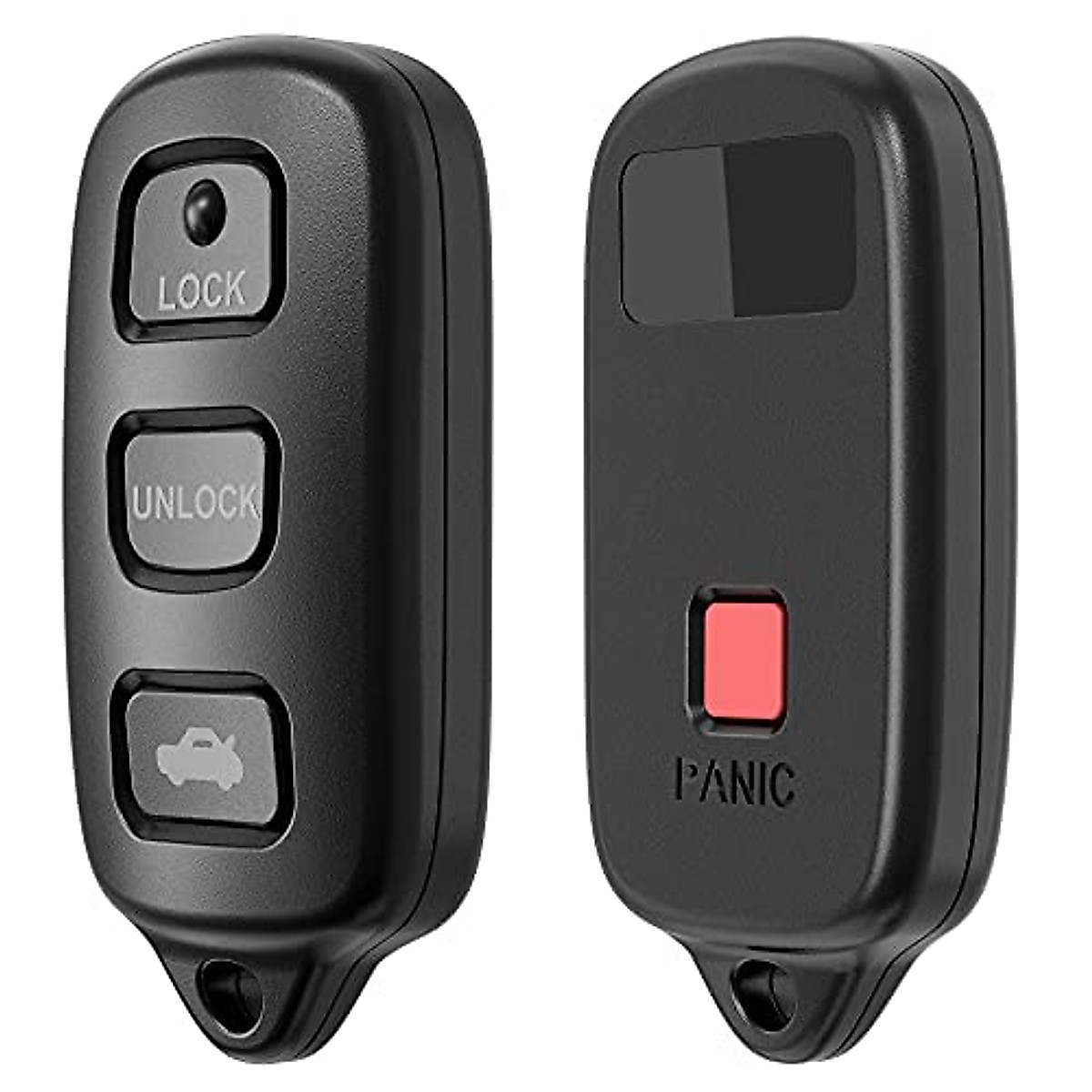 VOFONO Fits for Car Key Fob Keyless Entry Remote Replacement Toyota Avalon 1998 – 2004 Toyota Solara 1998 – 2004 FCC ID: HYQ12BAN/HYQ12BBX (w/Panic) 2PC