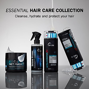 TRUSS Net Deep Conditioning Hair Mask for Curly Hair - Detangle & Hydrate Curls While Soothing Damage - Anti-Frizz & Humidity Blocking Repair Treatment (19.40 oz)