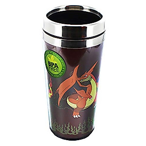 Pokemon Mega Charizard Y 16oz Travel Cup