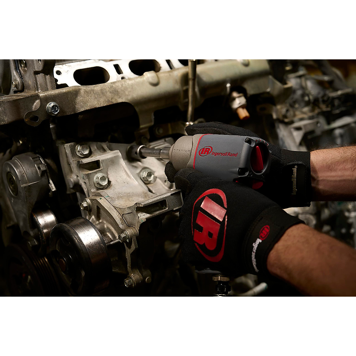 Ingersoll Rand 2115QTIMAX 3/8" Air Impact Wrench, Quiet, 300 ft-lbs Max Torque,