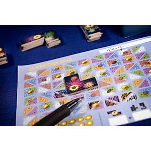 Lanterns Dice - Lights in The Sky, Card Dice Board Game 2-4 Players, 30-45 Min, Ages 10 and Up, Decorate The Palace Lake with Floating Lanterns to Impress The Emperor, Score Points for Best Festival