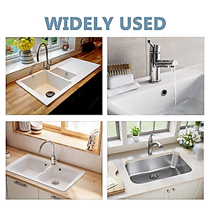 Qjaiune 3 Pack Bathroom Sink Overflow Trim Ring, Electroplating Chrome Overflow Drain Cover Round Basin Cover, Vanity Sink Overflow Cap Small Sink Insert, Plastic Mesh Hole Trim Ring for Kitchen