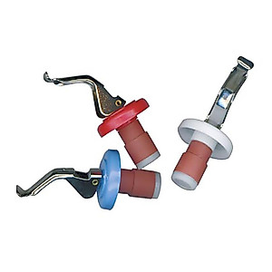 Norpro 288 Bottle Stopper, 3 Piece, Multicolored