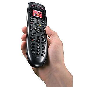 Logitech Harmony 700 Rechargeable Remote with Color Screen (Black)