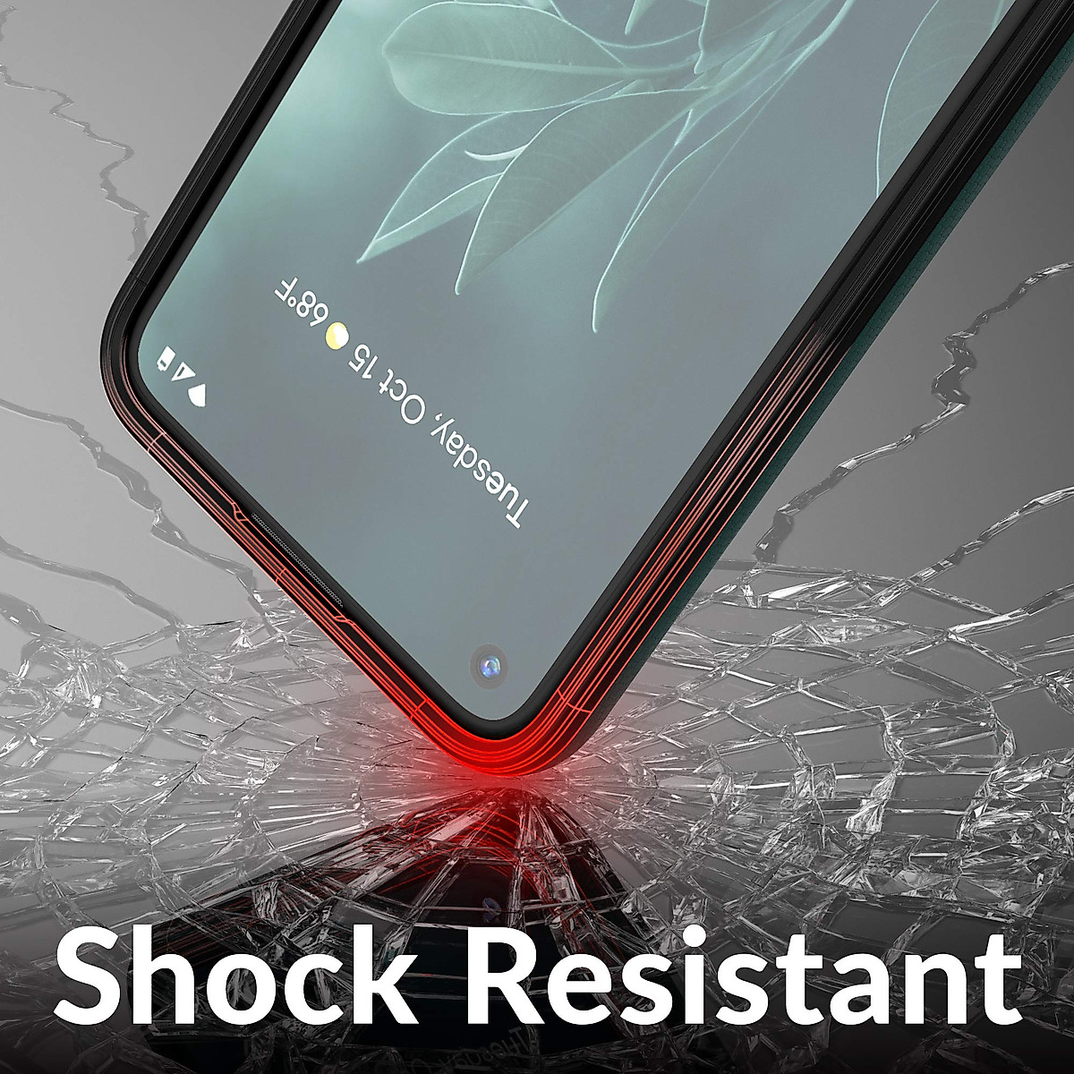 Crave Pixel 4a Case, Dual Guard Protection Series Case for Google Pixel 4a - Forest Green