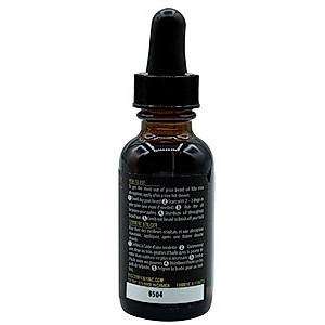 Beard Oil for Men - Beard Conditioner is a Softener for Coarse Dry Beards - Supports Natural Growth - Enhanced with Black Seed Oil - Eliminates Dandruff - Regal Vanilla Scented - The B.I.G. Company