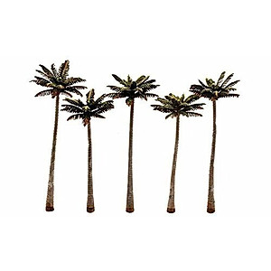 Woodland Scenics Classics Tree, Palm 4.75-5.25"(5)