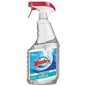 Windex with Vinegar Glass Cleaner, Spray Bottle, 23 fl oz