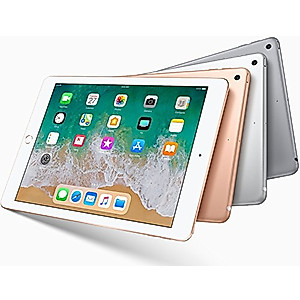 2018 Apple iPad (9.7-inch, Wi-Fi, 128GB) - Space Gray (Renewed Premium)