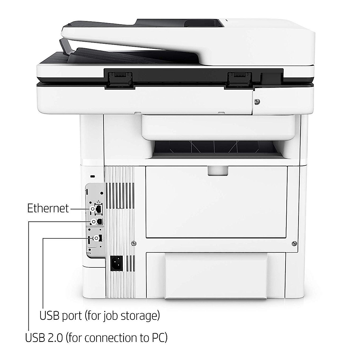 HP LaserJet Enterprise M527dn Multifunction Laser Printer with Built in Ethernet and Duplex Printing (Renewed)