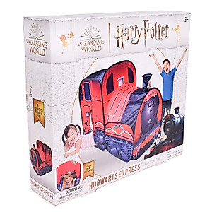 Harry Potter Hogwarts Express Pop Up Tent – Easy to Setup Playhouse for Kids | Red Train Toy with Two Entrances – Sunny Days Entertainment