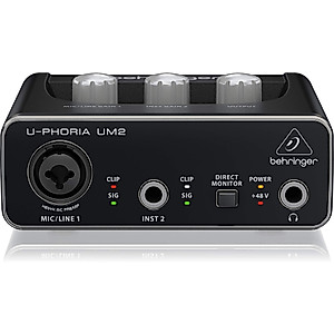 Behringer U-Phoria UM2 USB Audio Interface