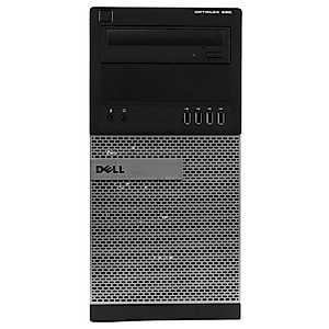 Dell Optiplex 990 Desktop Computer (Intel Quad-Core i7-2600 up to 3.4GHz, 16GB RAM, 2TB HDD, WiFi, VGA, DisplayPort, (Tower w/ HDMI), Windows 10 Professional - (Renewed)