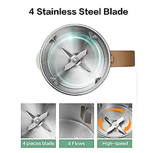 MOKKOM Nut Milk Maker, Automatic Almond Milk Machine for Homemade Plant-Based Milk, Oats, Soy, Dairy Free Beverages, 20 oz Soy Milk Maker with Delay Start/Keep Warm/Self-Clean/Boiling, Pearl White