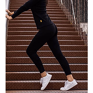 Diravo 7 Pack Womens High Waisted Leggings Soft Athletic Tummy Control Pants for Running Workout Pants