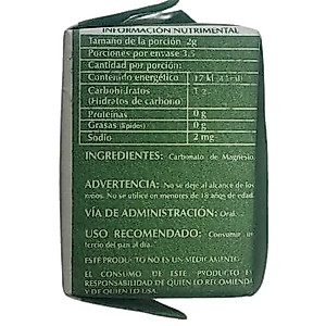 Magnesium Carbonate 7grs - Carbonato de Magnesio Puro (Pack of 8)