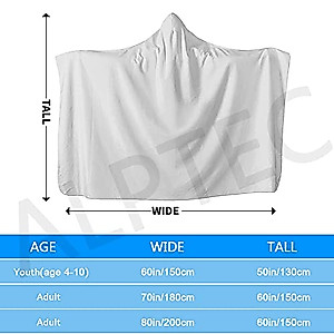 Vikings Throw Blanket Odin's Ravens Runes Hooded Blanket 3D Print Unisex Wearable Winter Warm Plush Sherpa Fleece Flannel Throw Cape Viking Crow Wrap Blanket ( Color : Red , Size : 80x60in/150x200cm )