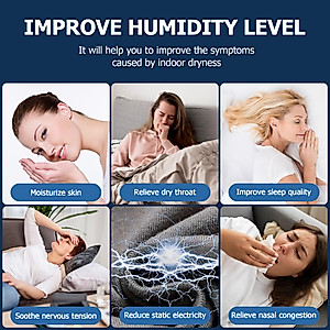 Funmit Demineralization Cartridge Compatible with HoMedics Ultrasonic Humidifiers, Prevents Hard Water Build-Up, Filters Mineral Deposits, Purifies Water, Compared to UHE-HDC4, 10 Pack