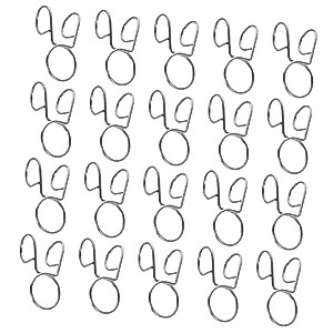 Cabilock 60 pcs Clothes Rail Windproof Clip Clothesline Pole Windproof Hooks Clothes Drying Fixed Hooks Pants Hanger Hooks Metal Clothes Hanger Metal Buttons Hangers for Pants Hanger Parts
