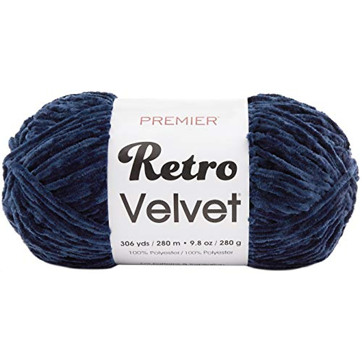 Premier Yarns Navy Yarn Retro Velvet