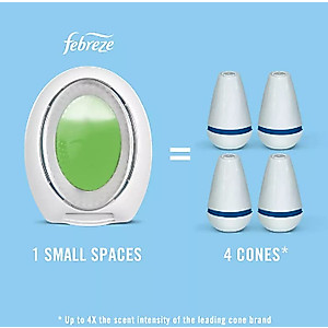 Febreze Small Spaces Air Freshener, 6 Pack, Linen & Sky & Fresh