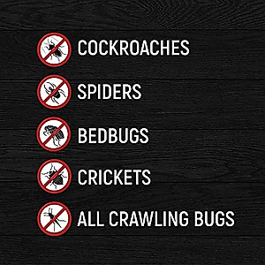 Exterminator’s Choice - Large White Glue Sticky Traps - Professional Quality Glue Board - Easy Pest Control for Ants, Roaches, Crickets, Spiders, Beetles and More - Includes 24 Traps