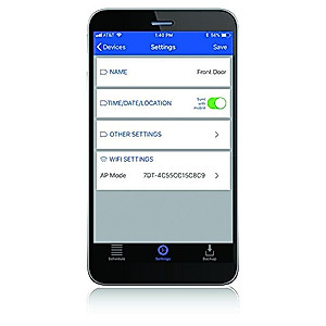 Ascend Smart Wi-Fi 15 Amp 7-Day Indoor Programmable In-Wall Timer, Works with Alexa, Auto Dst & Astro On/Off, White
