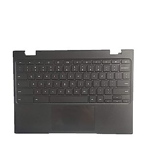 Genuine New Laptop Palmrest Upper Case Cover Top Case with Keyboard and Touchpad for Lenovo Chromebook 100e 5CB0R07036