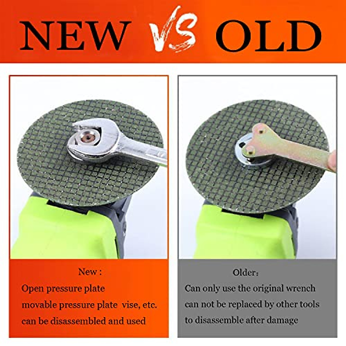 Metal Grinder Nuts M10 Angle Grinder Hexagon Angle Grinder Nuts Stainless Steel Polishing Angle Grinder Machine Flange Nut Accessories Parts for 100 Type Angle Grinder