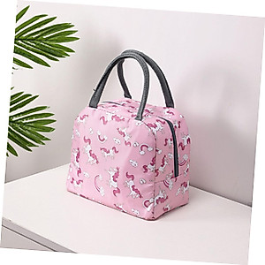 Gadpiparty Cooler Tote Bag Insulated Thermal Lunch Tote Thermal Organizer Lunch Purse Meal Prep Bag Thermal Picnic Tote Lunch Cooler Bag Cooler Lunch Camping Coolers Food Travel Wallet