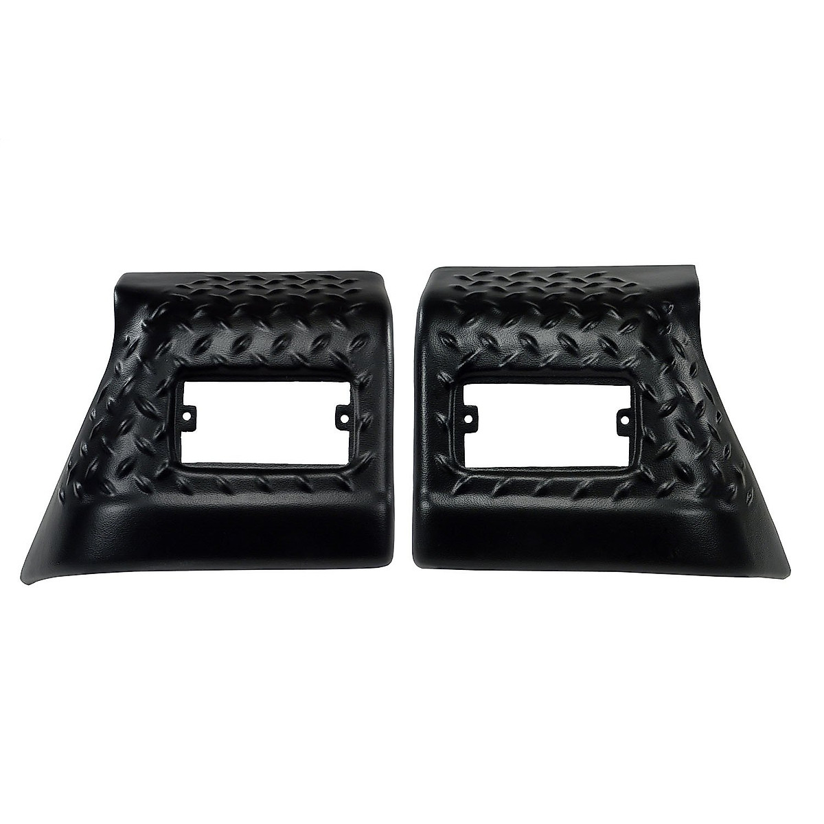 Rugged Ridge 11650.20 Body Armor Kit, Front, Fender Guards; 97-06 Jeep Wrangler TJ , Black