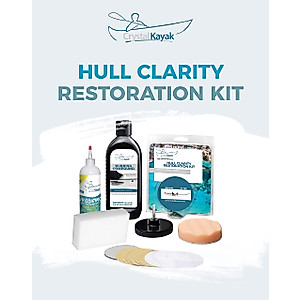 Crystal Kayak Hull Clarity Restoration Kit - Designed for Maintenance of Genuine Crystal Kayaks and Crystal Boards.