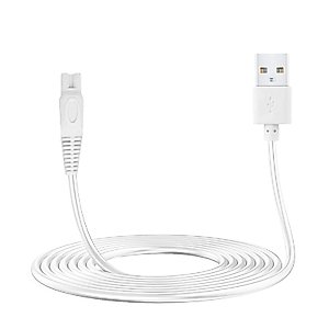MEROM USB Charger Cord Compatible with Finishing Touch Flawless Legs Women's Hair Remover Trimmer Electric Razor Replacement Power Cable (Only for Finishing Touch Flawless Legs)