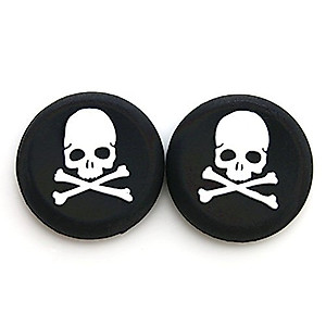 Gametown 2 Silicone Thumb Grip Stick Cover Caps For Sony PS4 PS3 PS2 Xbox 360 Xbox one Analog Controller White