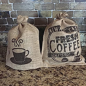 ZOENHOU 30 Packs 8 x 12 Inch Large Burlap Bags with Drawstring, Durable Jute Drawstring Bags, Dustproof Burlap Sacks for Favors Party DIY Craft