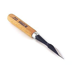 Narex Czech Steel Dual Bevel Carving Striking Marking Knife with Blade from Hardened Cr-Mn Steel Heat Treated to HRc 58 813800 (One Pack)